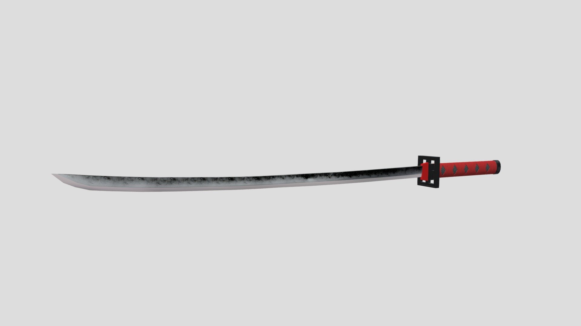 Japanese Samurai Sword - 3D model by marchchang [c0e133b] - Sketchfab