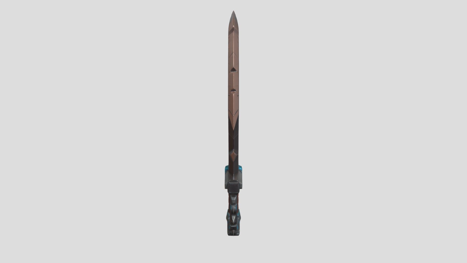 futuristic glowing sword - 3D model by crowkrampus [c0e40eb] - Sketchfab