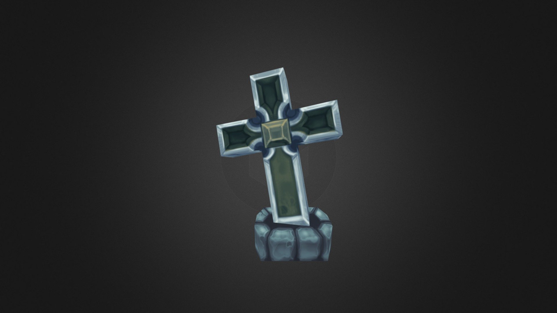 Low Poly Cross (Downloadable) - Download Free 3D model by 3dsauce ...