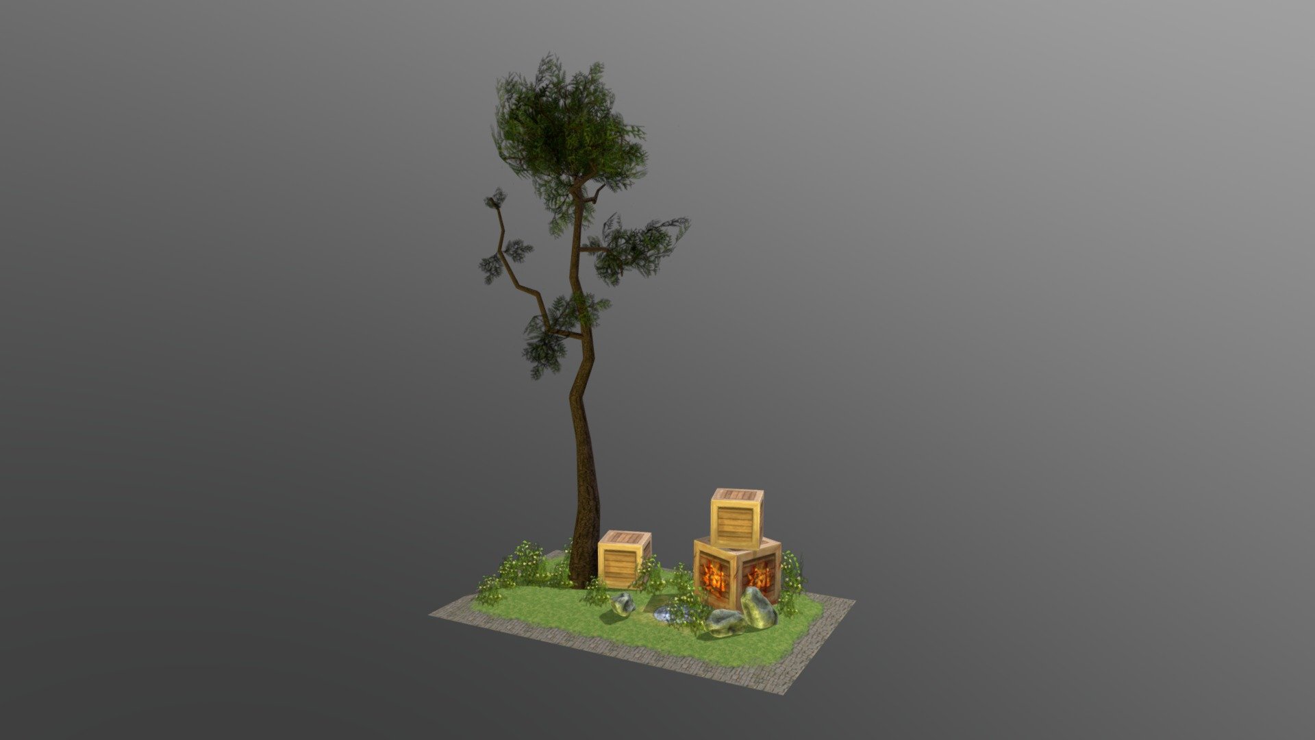 Small Scene - 3D model by leh60424 [c0e5b5c] - Sketchfab