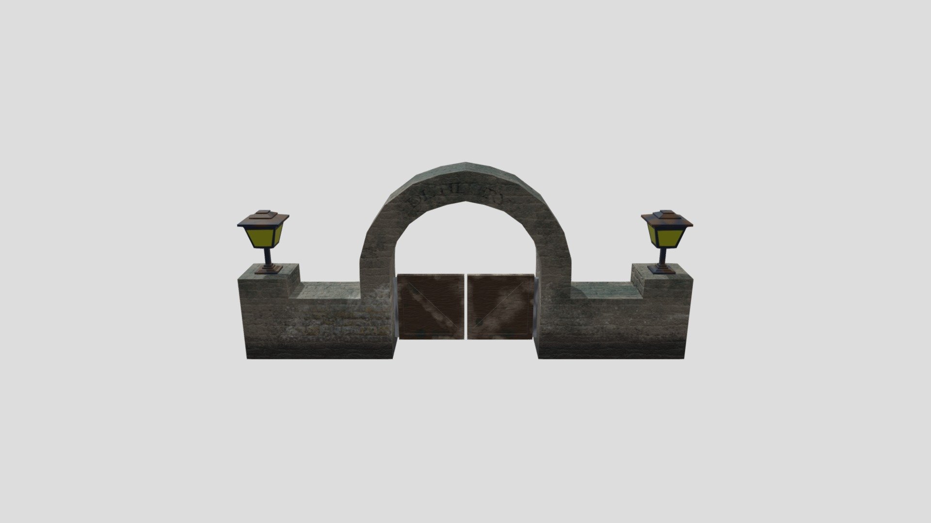 GATE FINAL - Download Free 3D model by smugpng [c0e6969] - Sketchfab