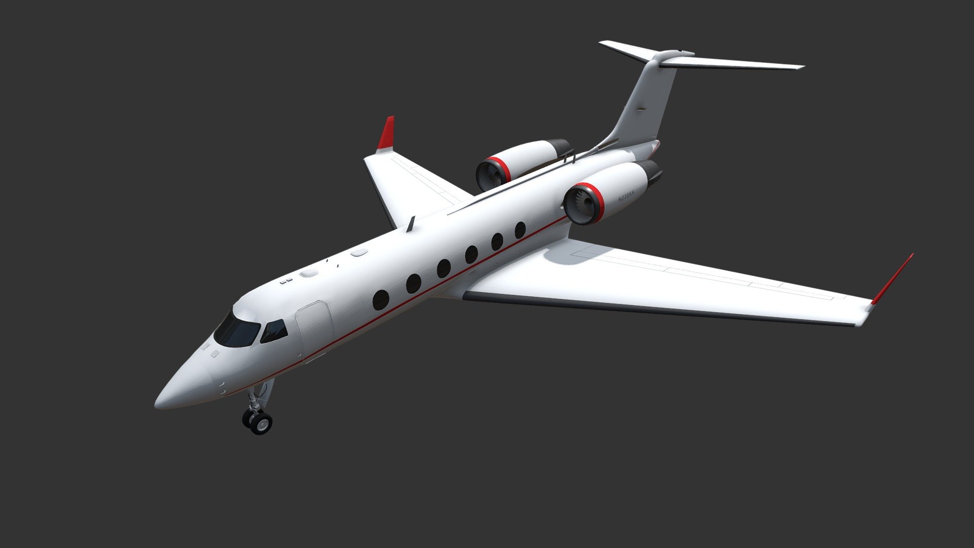 Gulfstream Business Jet - Buy Royalty Free 3D model by 3DHorse [c0e6a3c ...