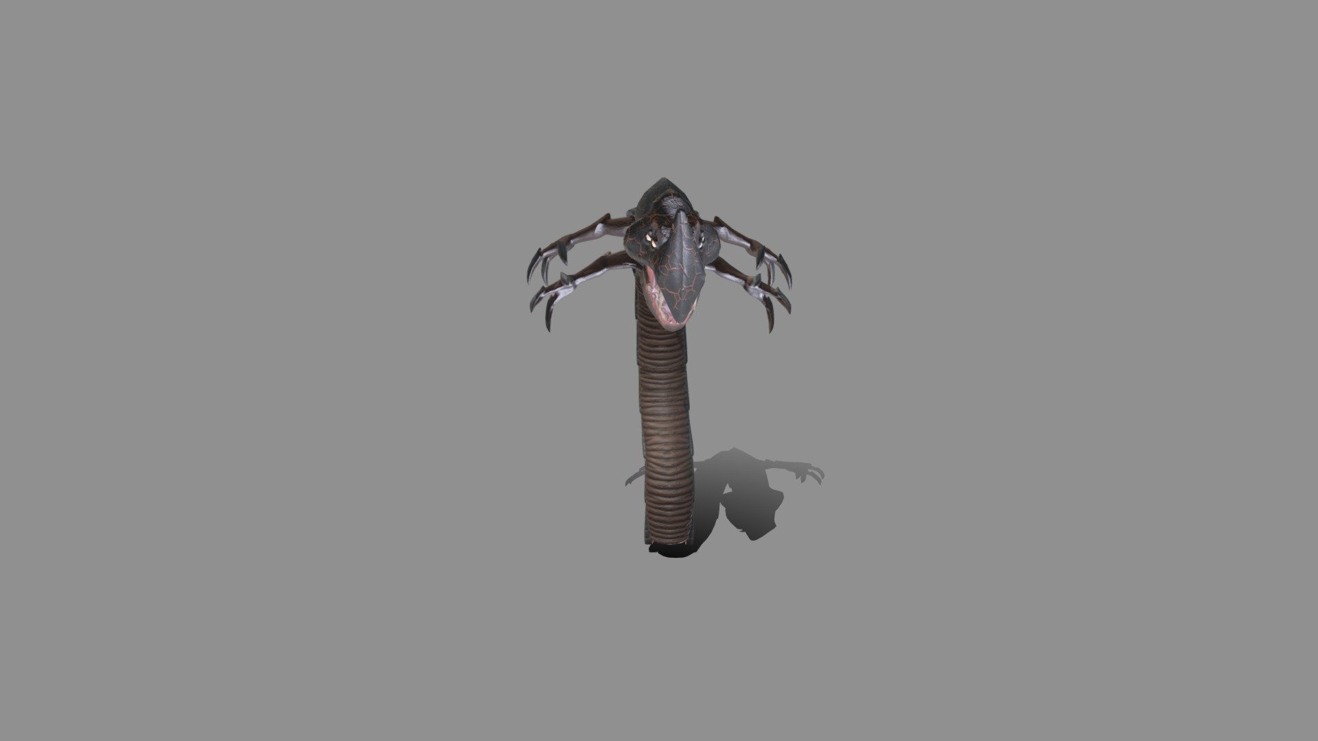 Lava Worm Attack Animation - 3D model by mike.mae [c0e9227] - Sketchfab