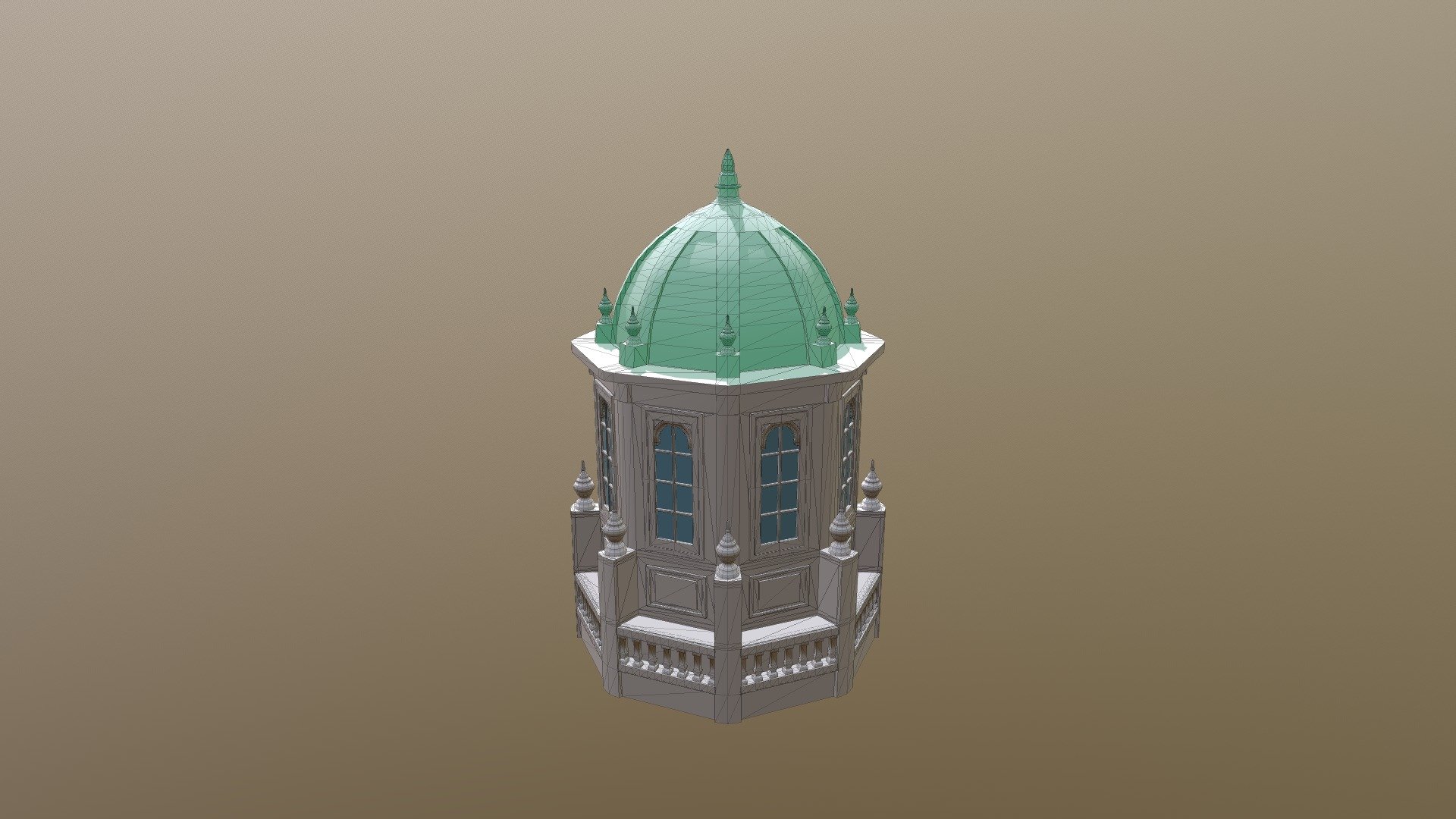 Dome - 3D model by Finn Versteegh (@FinnVersteegh) [c0ea55c] - Sketchfab