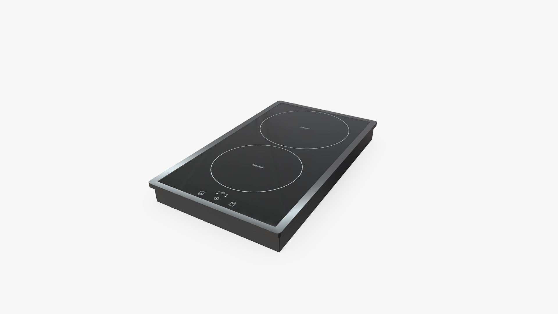 Induction Hob Beko HDMI 32400 DTX Black 3D Model - 3D model by Actum ...