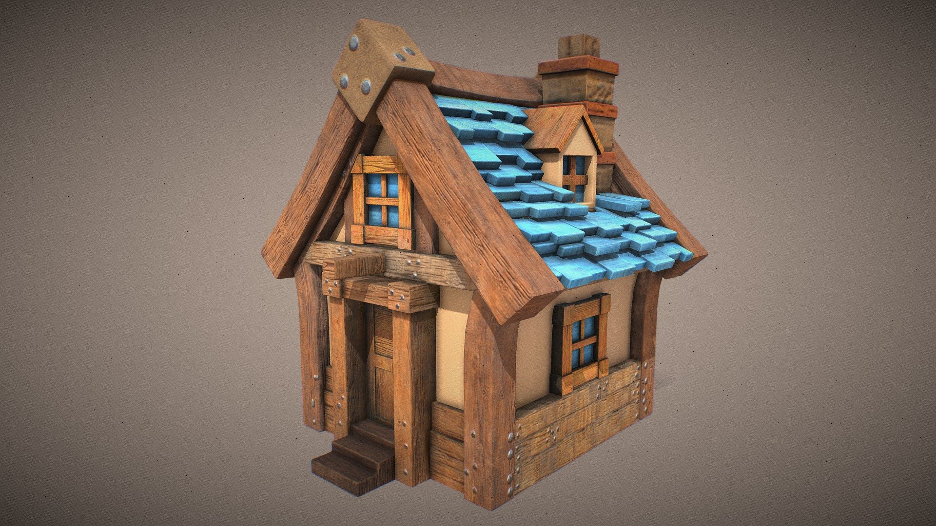 Stylized Home - Buy Royalty Free 3D model by NebulaLLC [c0ef0d0 ...