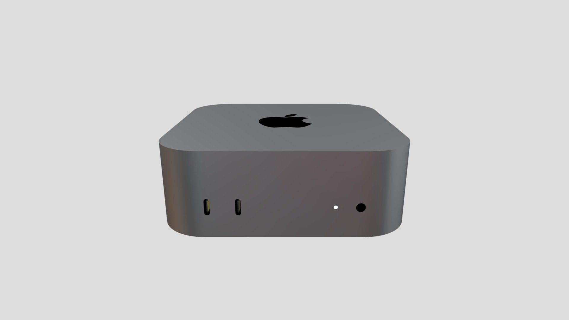 Apple Mac mini M4 pro - 3D model by mistrender (@mistrender Apple Mac mini M4 pro - 3D model by mistrender (@mistrender