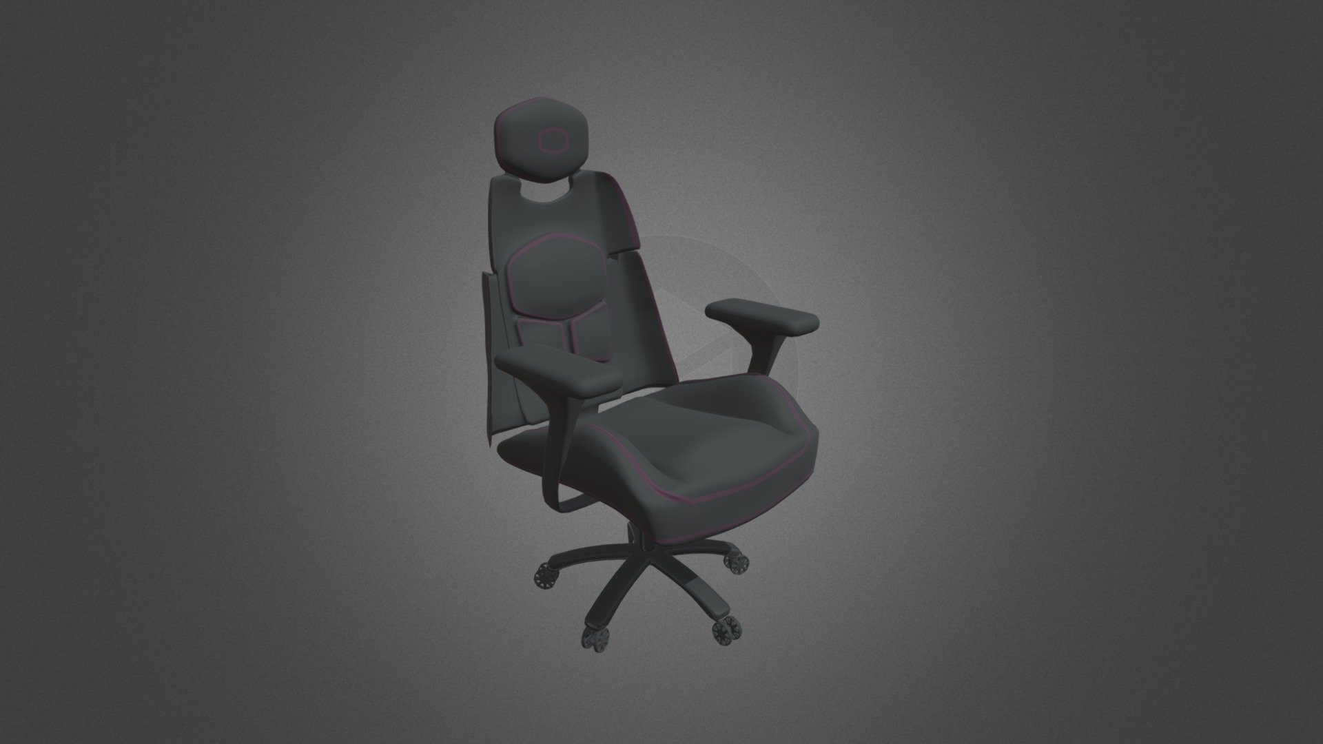 Gaming Chair - 3D model by Arusu Takuto (@a4488she) [c0f205b] - Sketchfab