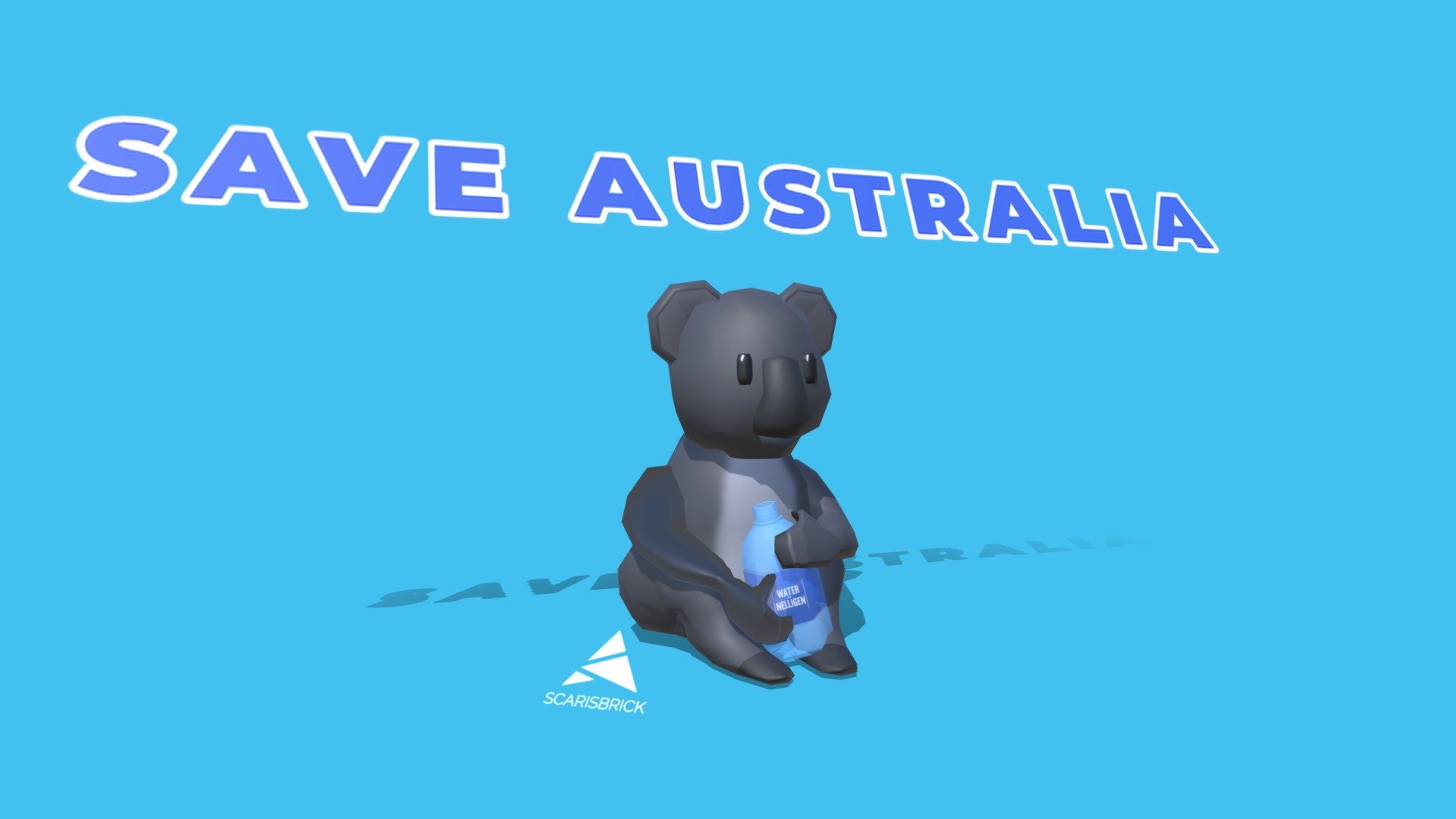 SAVE AUSTRALIA - 3D model by Adam Scarisbrick (@scarisbrick) [c0f2824 ...