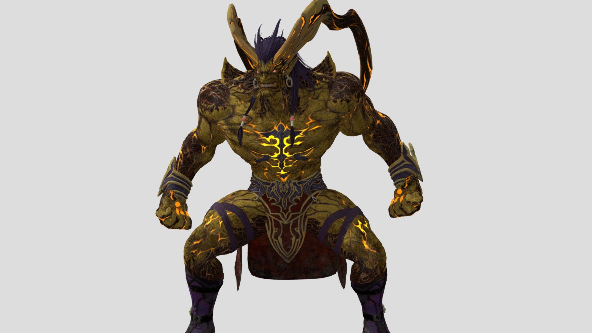 Ifrit - Final Fantasy 7 Remake - Download Free 3D model by ...