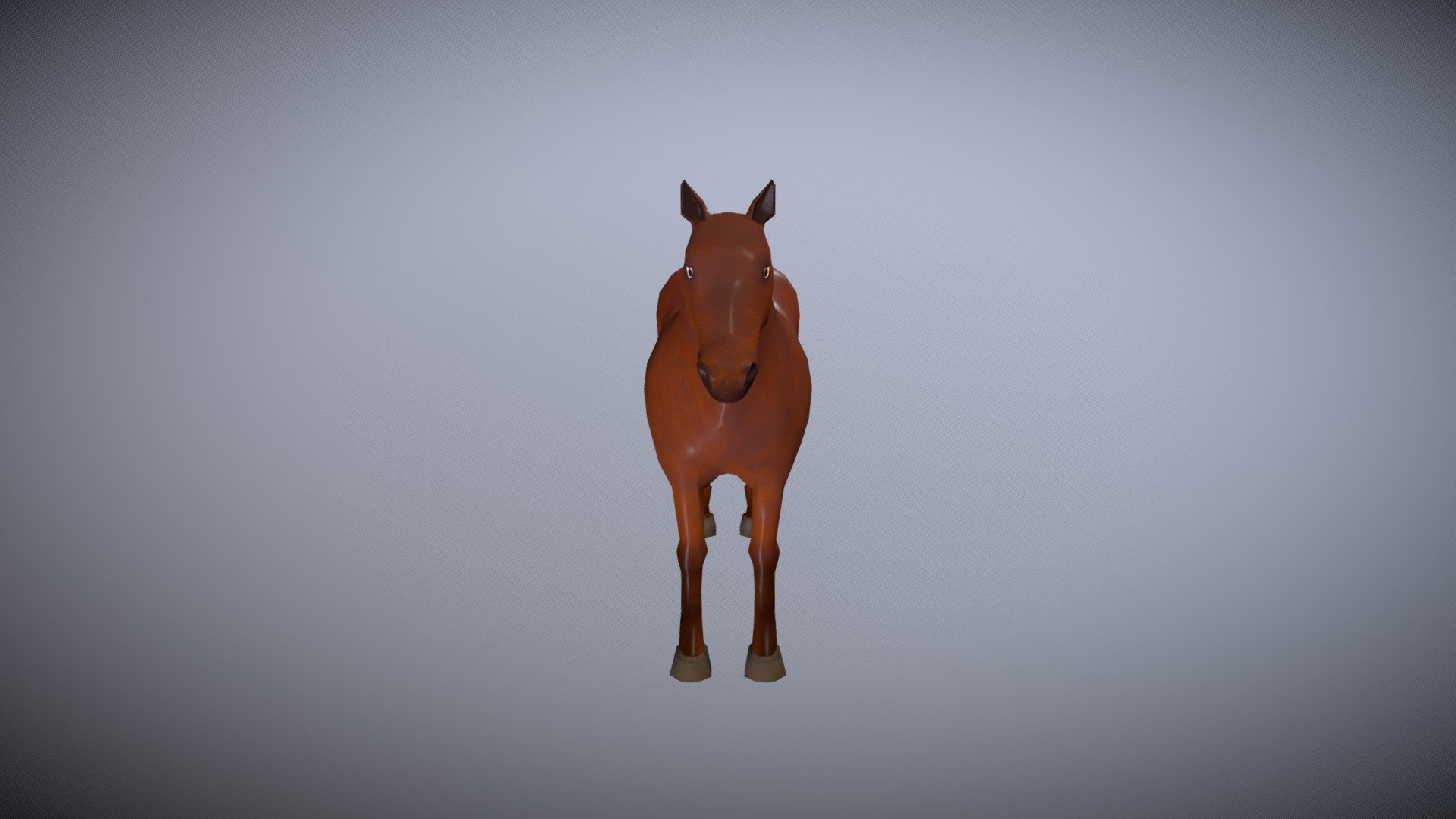 Horse - 3D model by Eshana [c0f3286] - Sketchfab