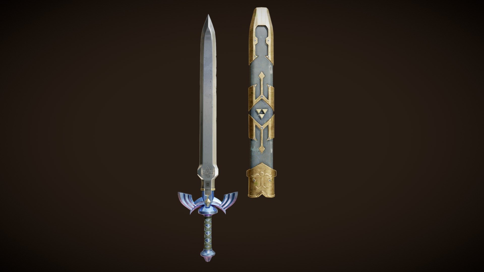 Master Sword - 3D model by Aronelius (@stefanicemanuel) [c0f3e23 ...