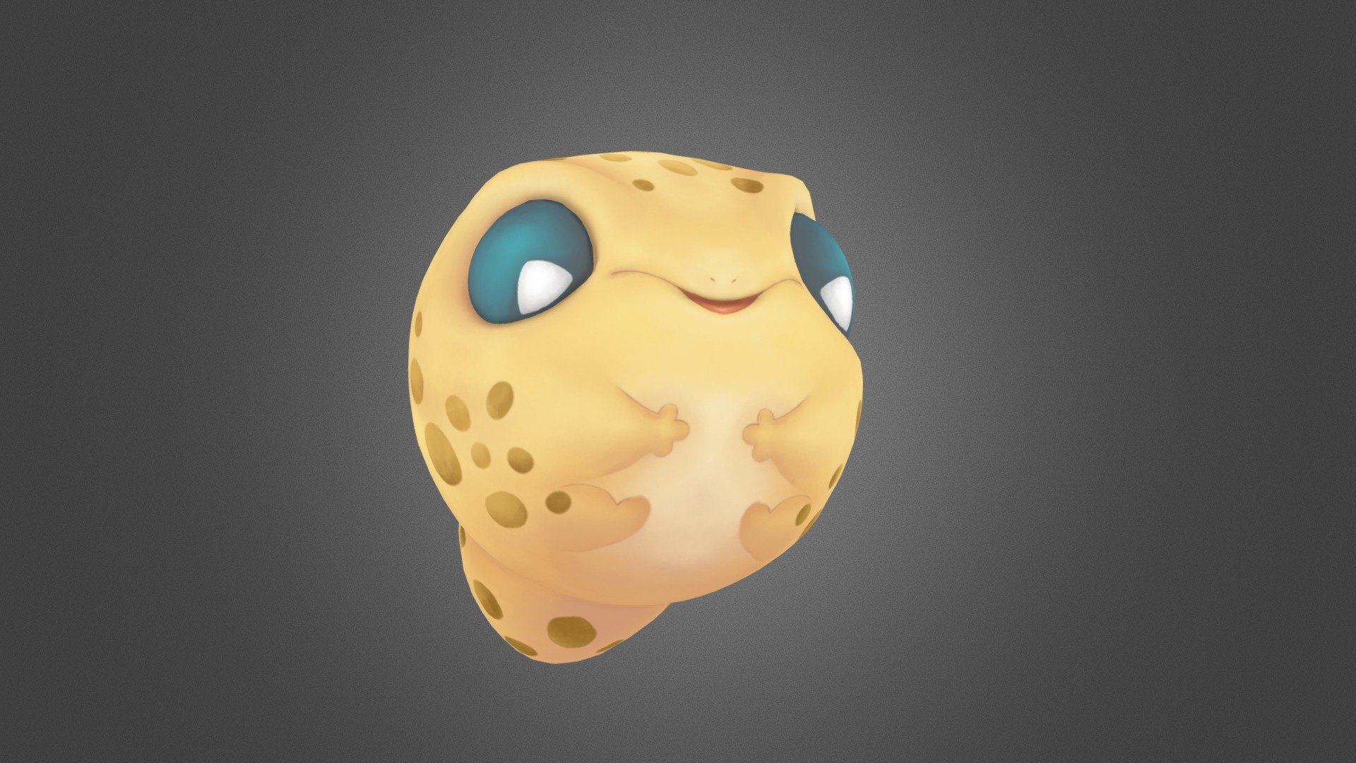 Animal ball gecko - 3D model by wowwow [c0f573c] - Sketchfab