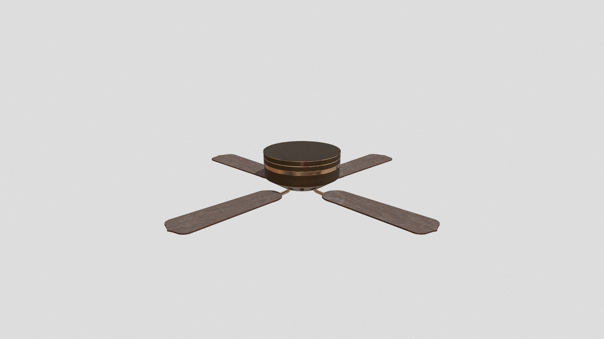 Antique Ceiling Fan - 3D model by junele [c0f75c6] - Sketchfab