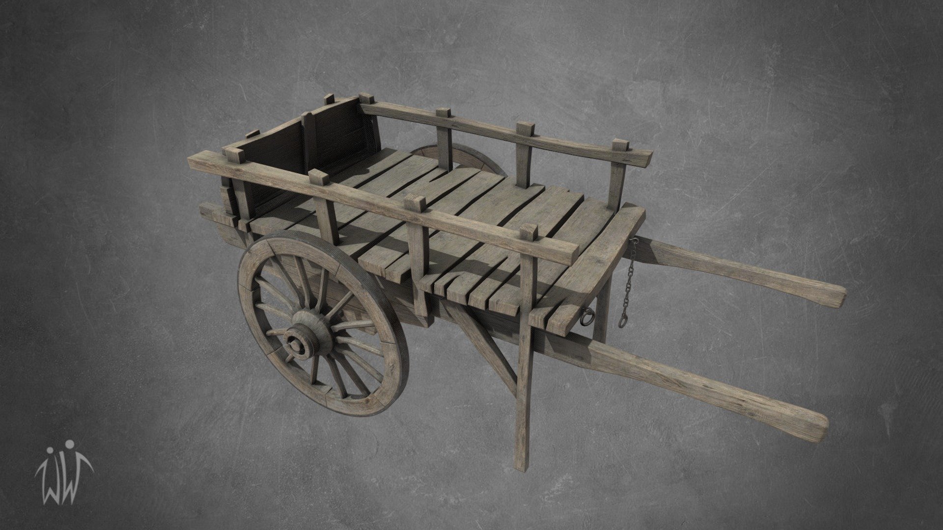 Wooden Trader Cart - Buy Royalty Free 3D model by x-zay (@x-zay ...