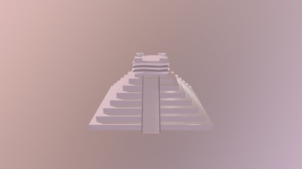 Mayan Pyramid - 3D model by Nathália Hohl (@hohl) [c0fa65a] - Sketchfab