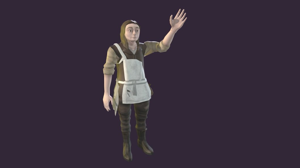 Tavern Owner - 3D model by bradvesty [c0fa933] - Sketchfab