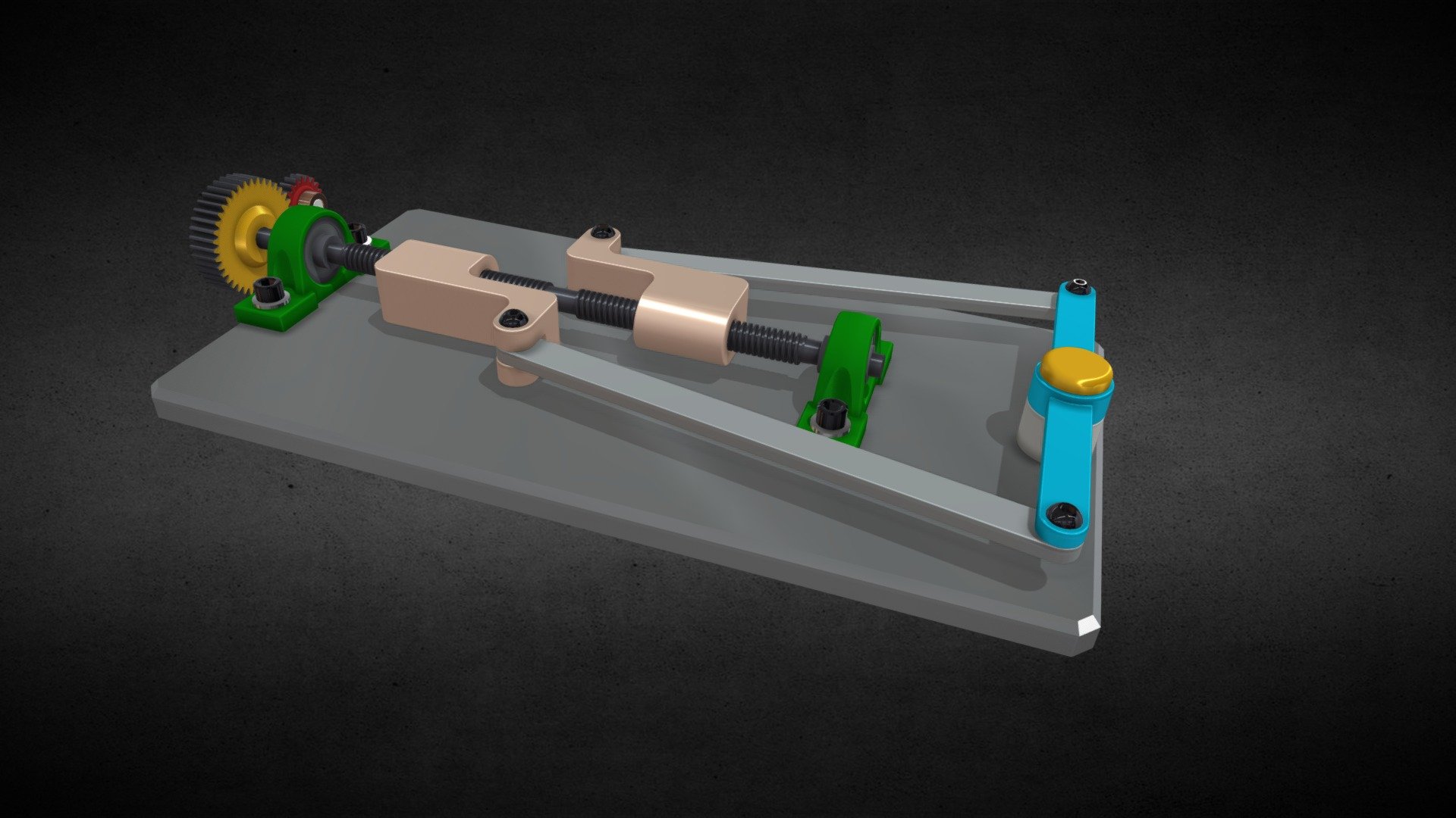 Rudder- Head Mechanism - Download Free 3D model by trinityscsp [c0fb4e2 ...