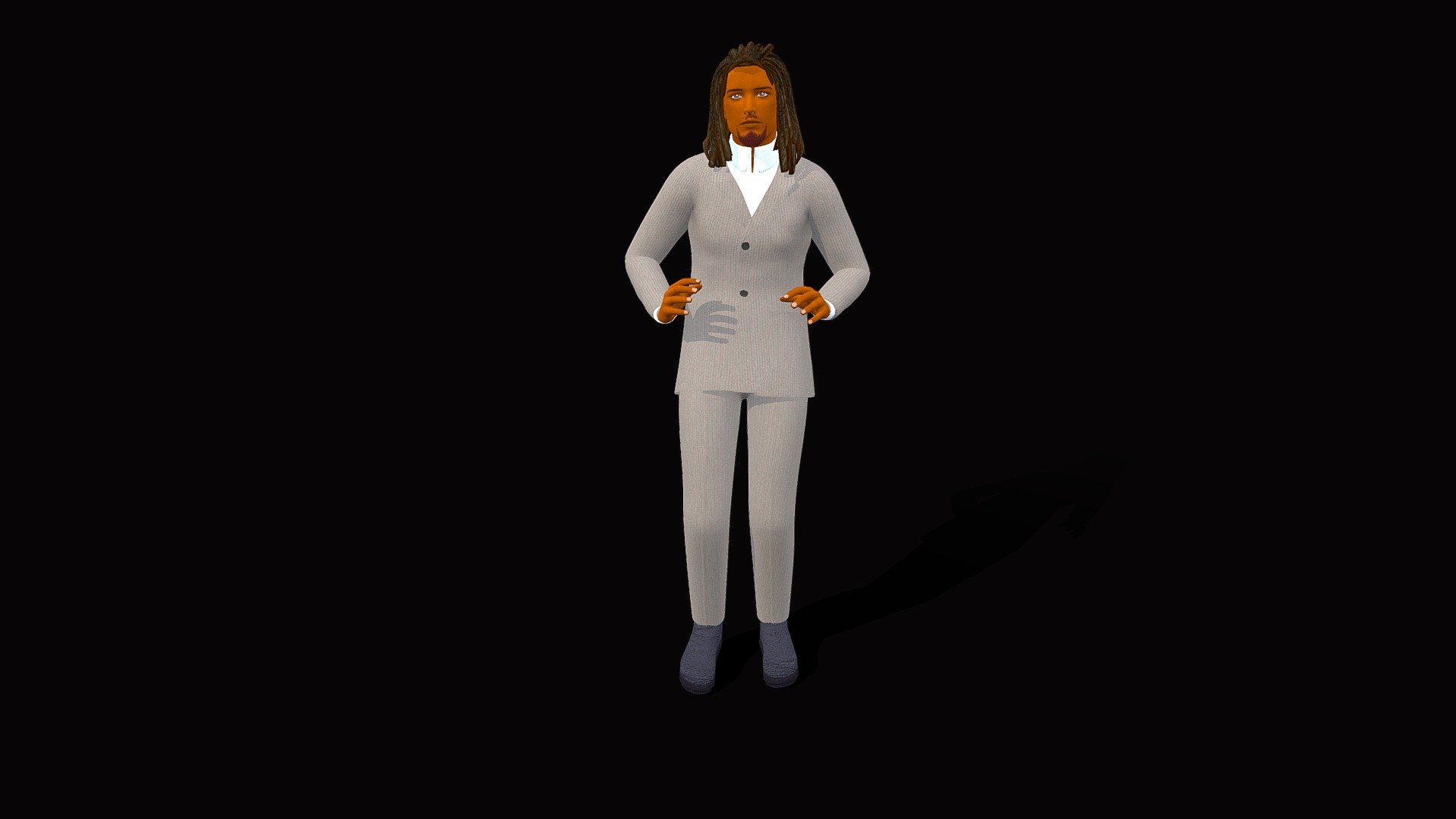 Rasta Male rocking - 3D model by lioness7 [c0fc1bf] - Sketchfab
