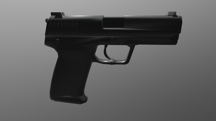 Short_gun 3D models - Sketchfab