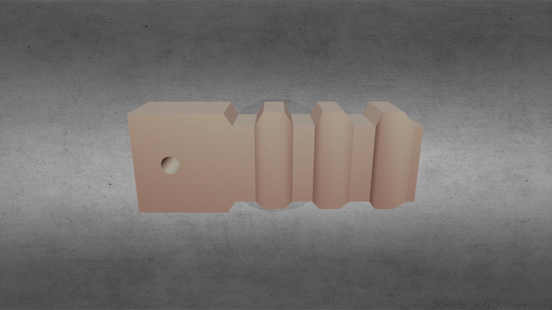 Anchor brick wall_125x80x340 - 3D model by Sandi Victor Heriyanto ...