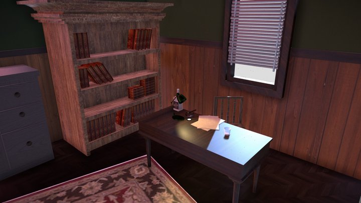 Detective-office 3D models - Sketchfab
