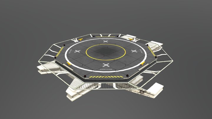 Landingpad 3D models - Sketchfab