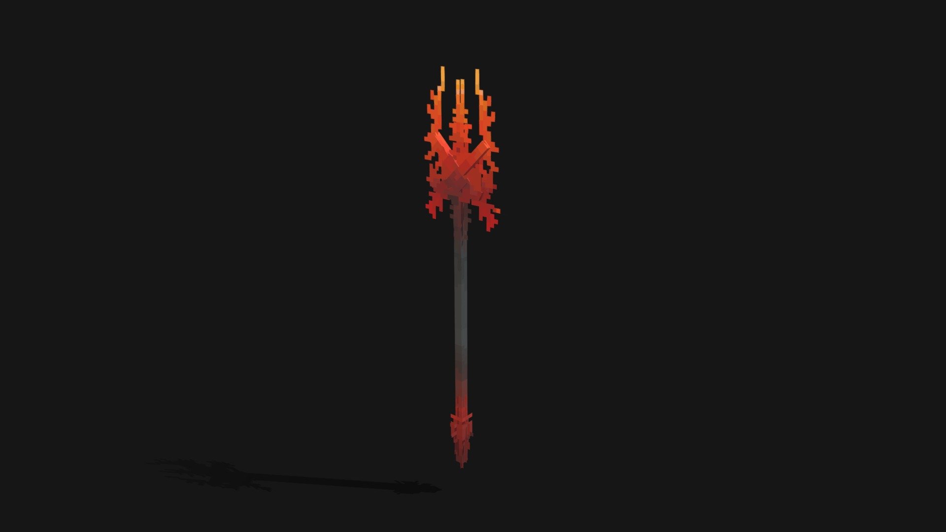 The Infernal Spear - 3D model by Megikyle (@Megikyle15) [c0fddcc ...