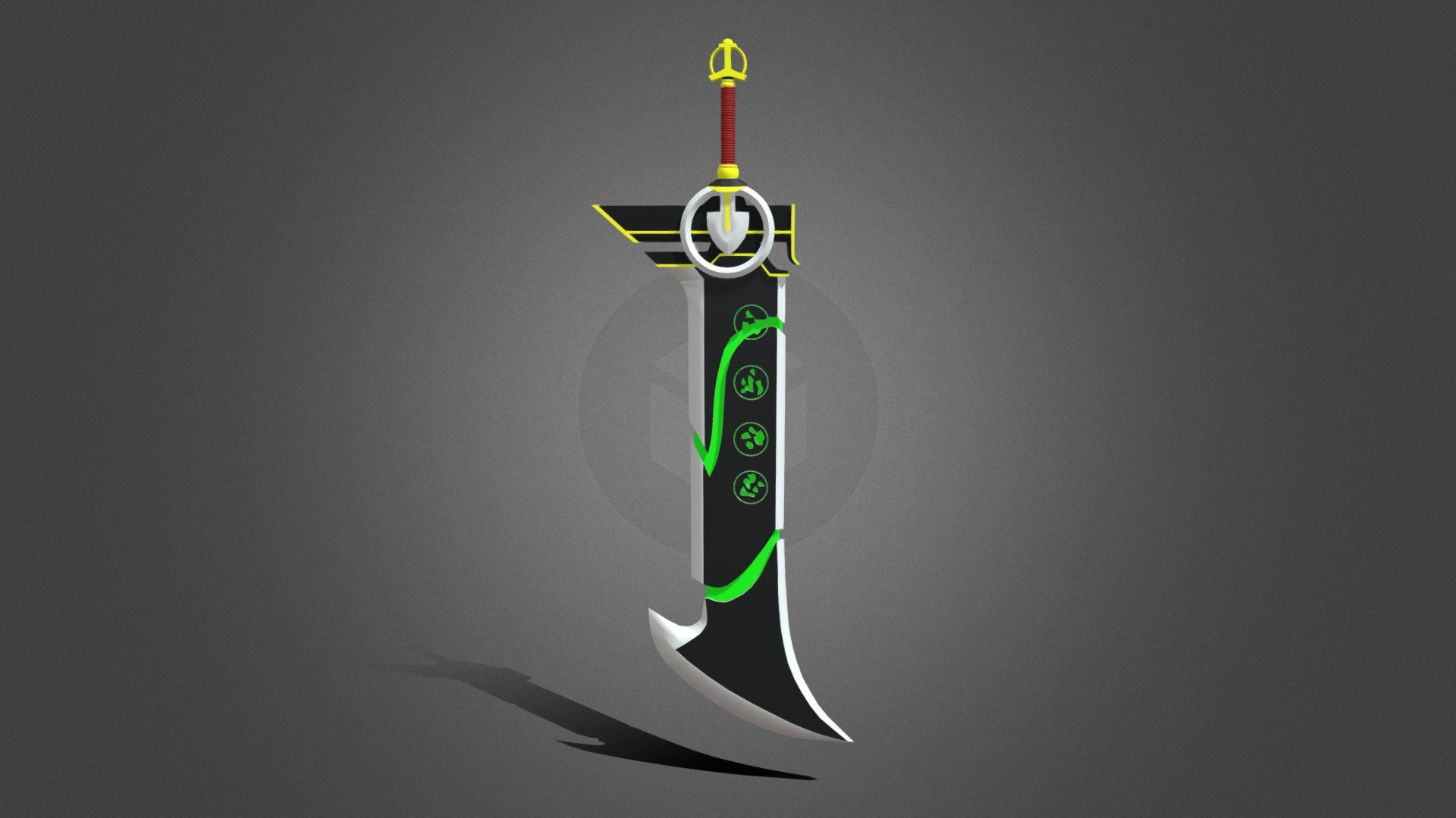 Riven's Sword - 3D model by renantx12 [c0fe952] - Sketchfab