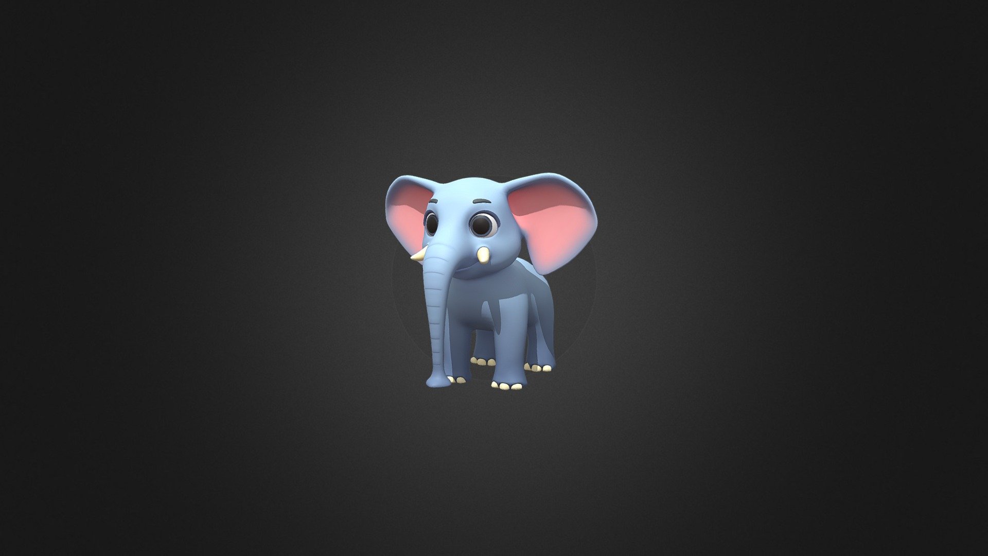Asset - Cartoons - Animal Elephant Rigged - Buy Royalty Free 3D model ...
