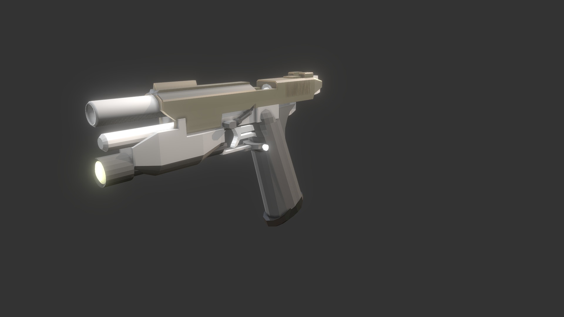 Pistol - Download Free 3D model by Zero3nd [c101319] - Sketchfab