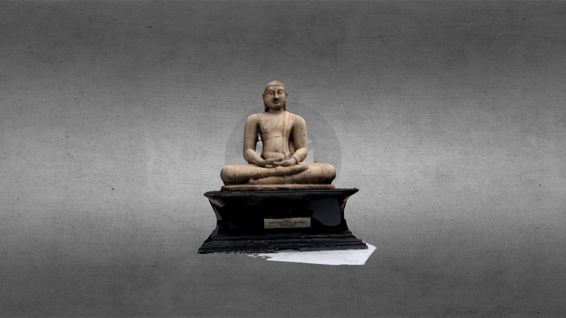 Buddha statue - Download Free 3D model by iahslk [c10382c] - Sketchfab