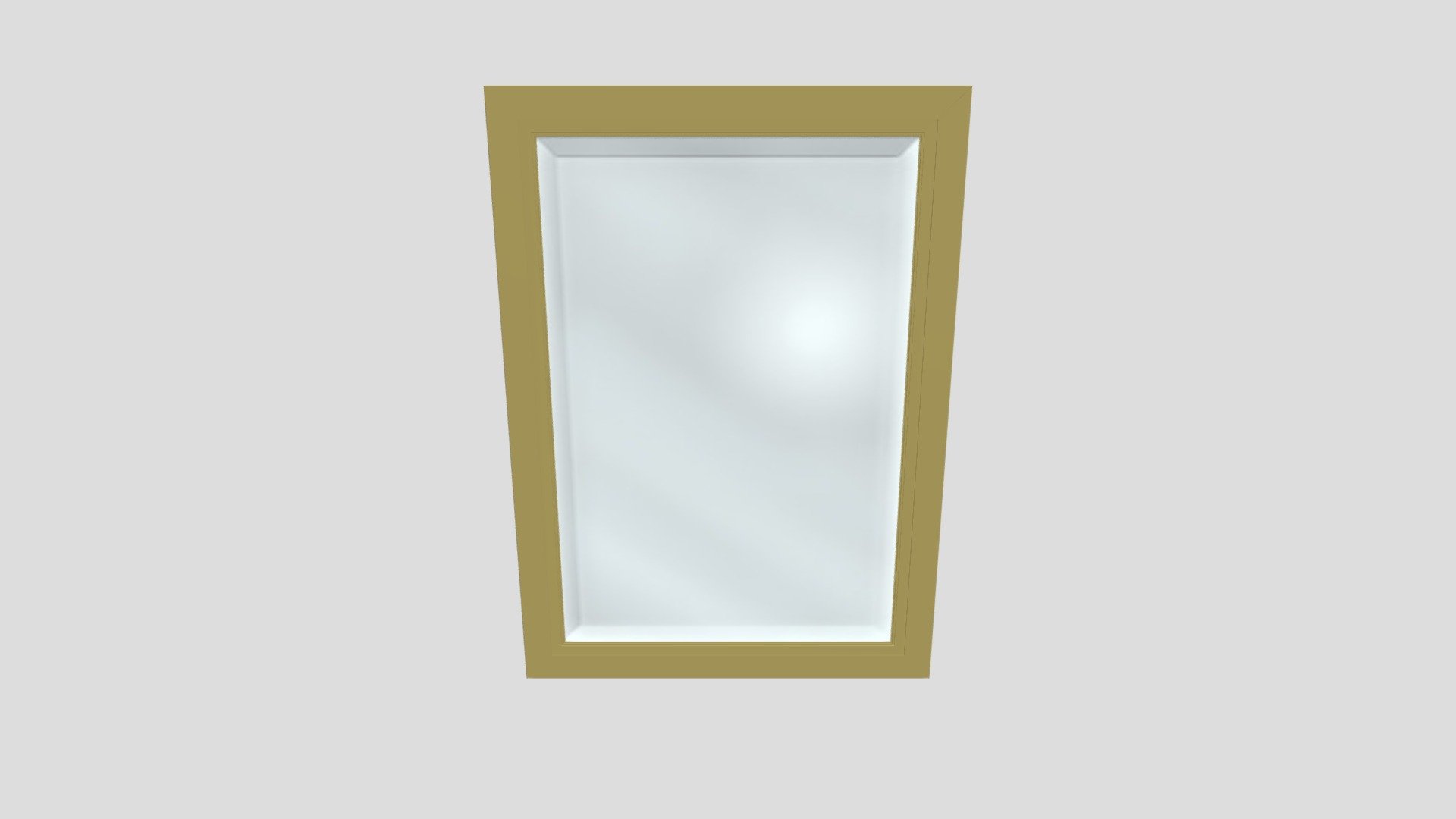 Rectangular mirror - Download Free 3D model by 1-3D.com [c10517f ...