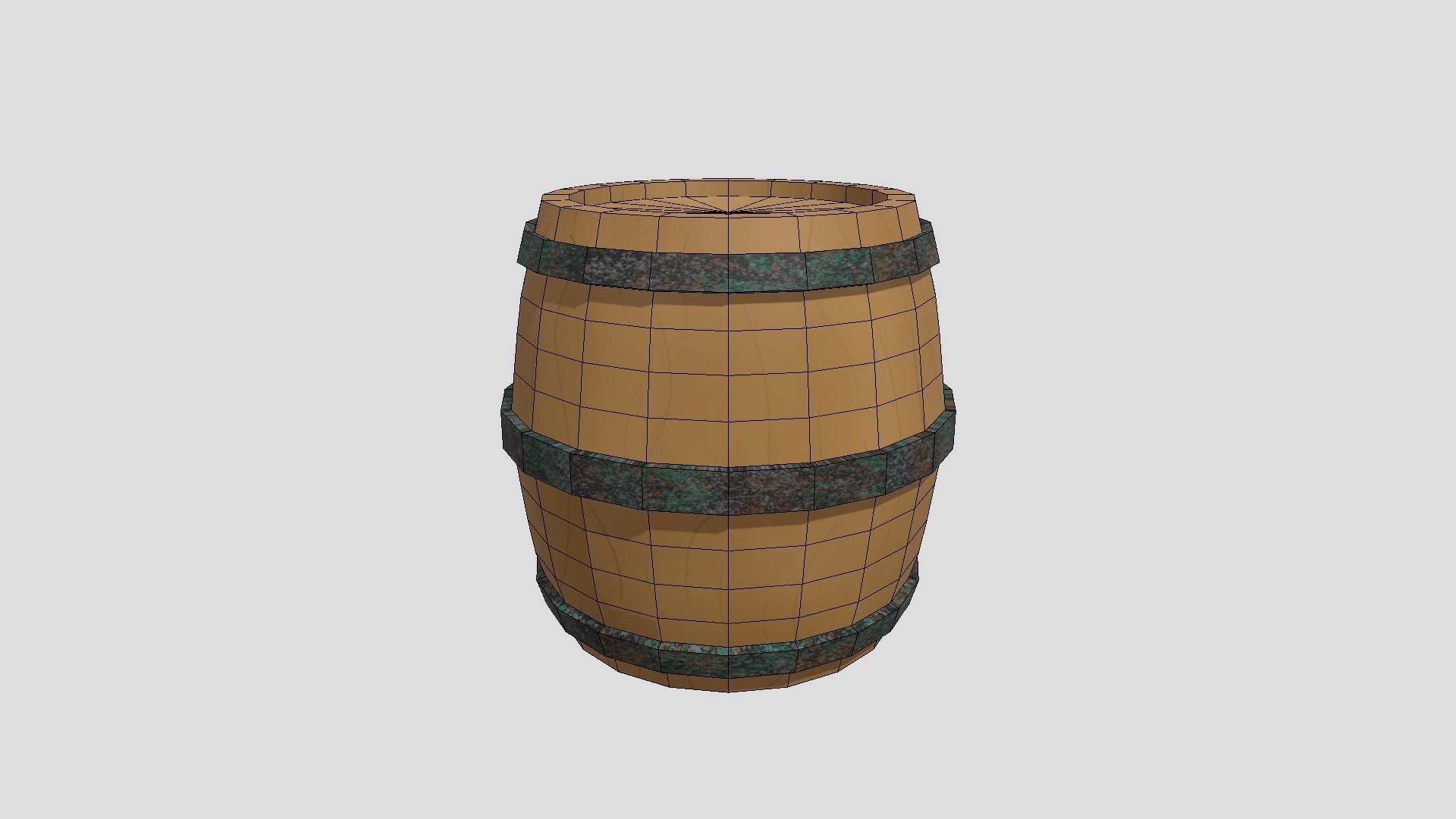 Barrel - 3D model by NourishedLamb0 [c10674c] - Sketchfab