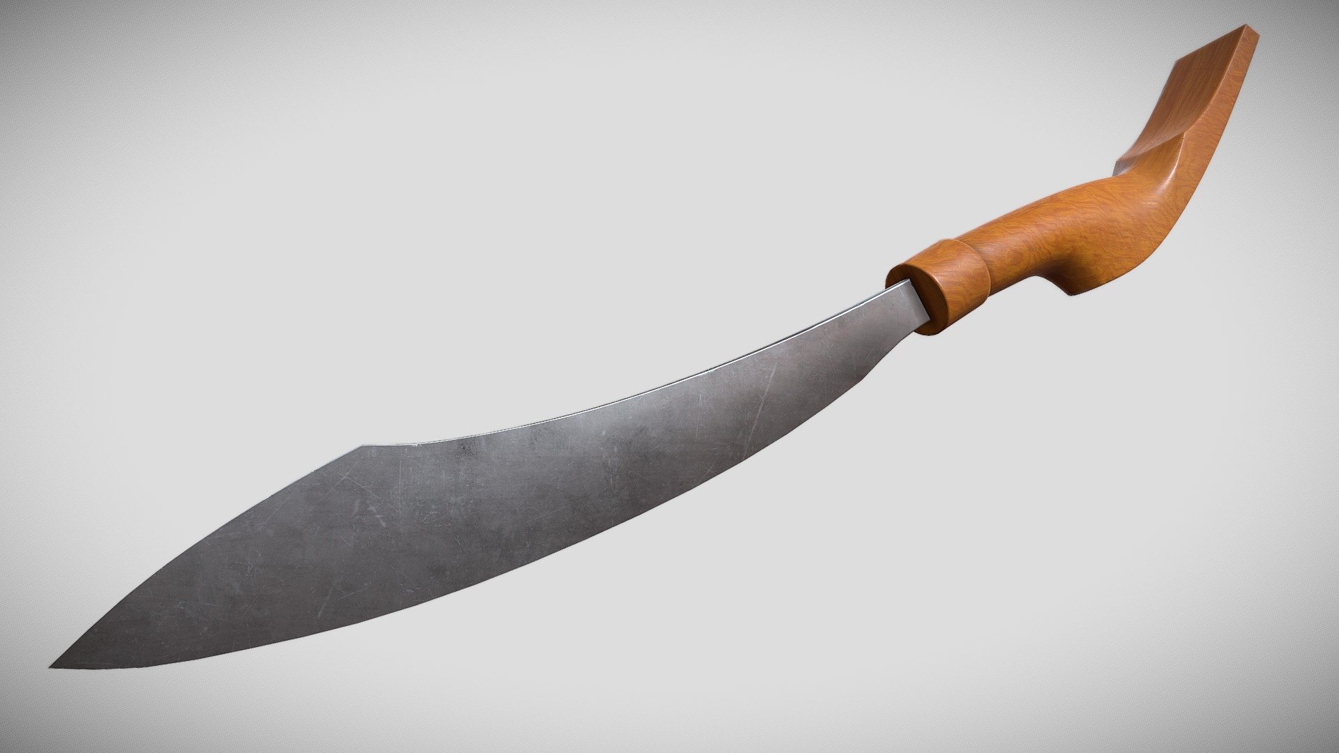 Pirah - Filipino bolo sword - 3D model by edgarskoczylas [c106d83 ...