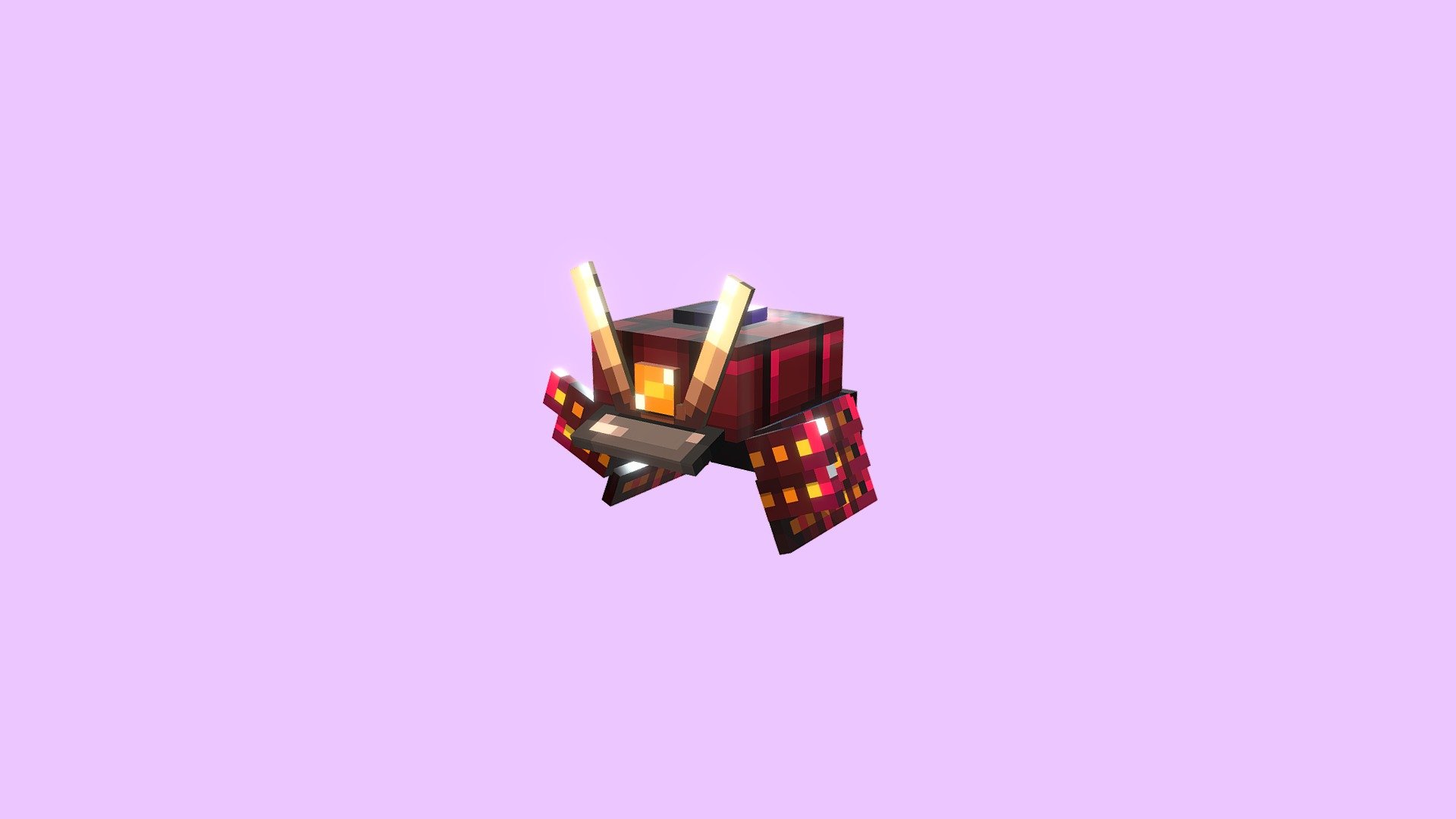 Samurai Hat - Minecraft Accessories - 3D model by Bono (@bonogakure ...