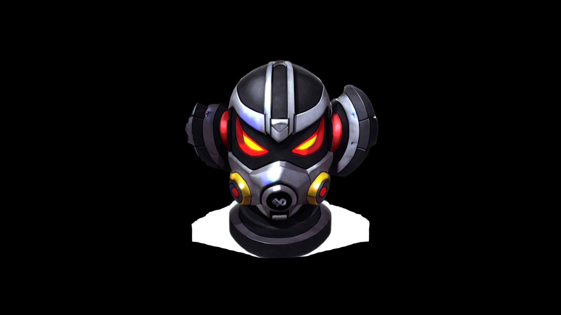 Helmet Mask Robot Cartoon 1857 - Download Free 3D model by klrxyz ...