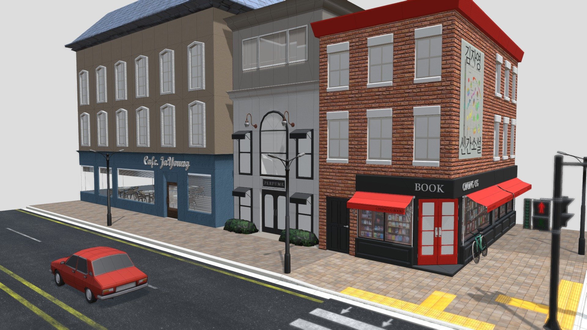 building - 3D model by 김자영 (@kimjy99) [c10a9ee] - Sketchfab