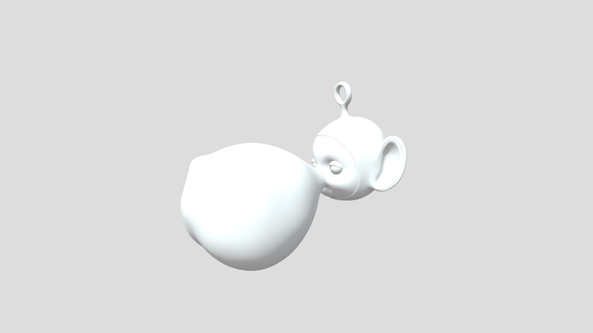 Teletubbies with big nose - 3D model by suizhongge [c10d573] - Sketchfab