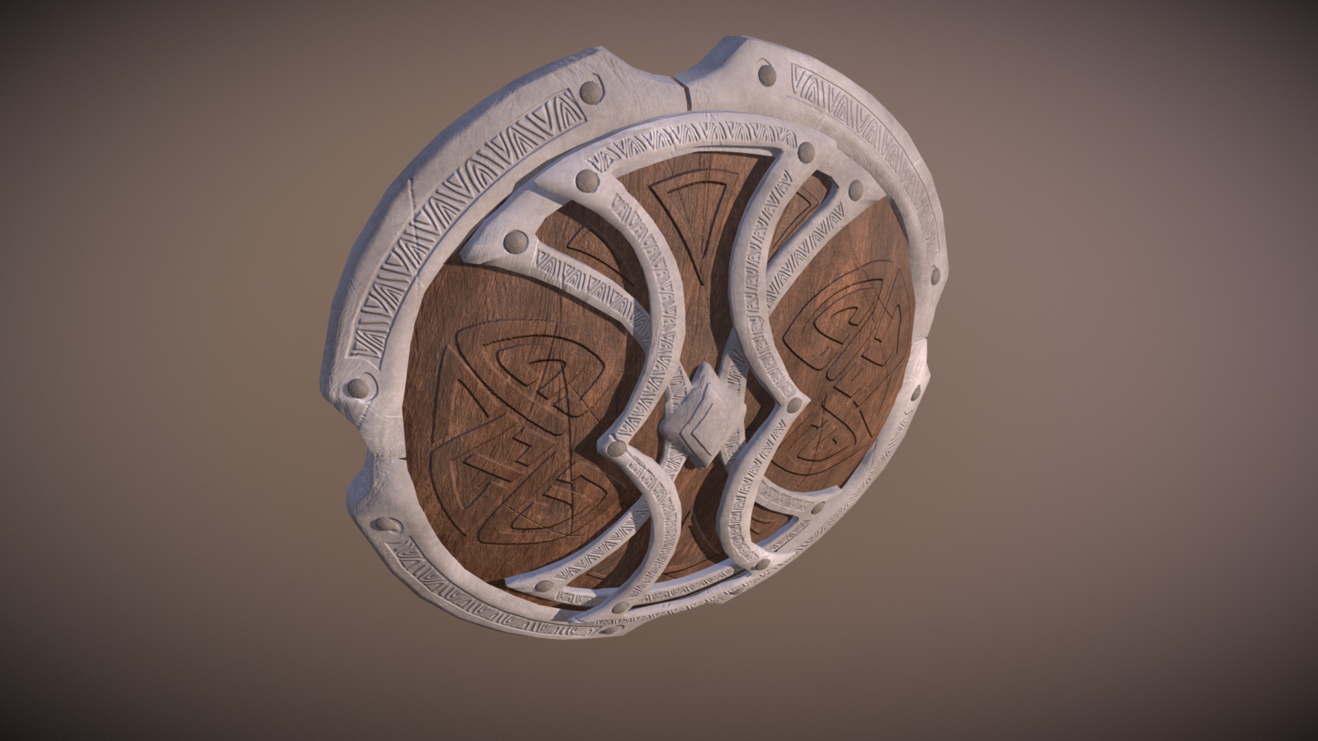 Shield Skyrim - Download Free 3D model by Paulina (@Byakko) [c10dfbe ...