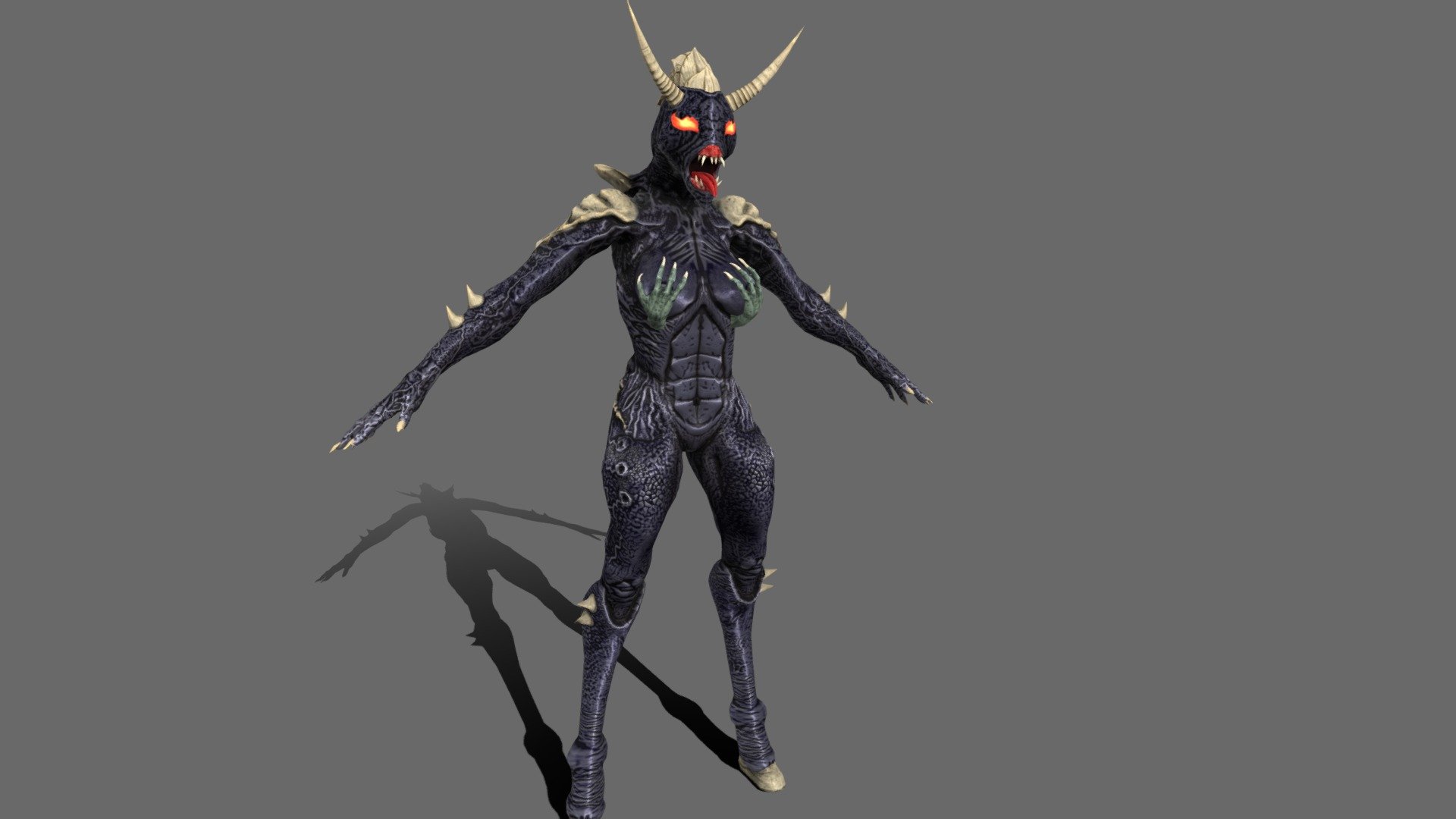 Galactic Creature 02.7 - 3D model by YuriONYX (@YuriOHuKC) [c1102c9 ...