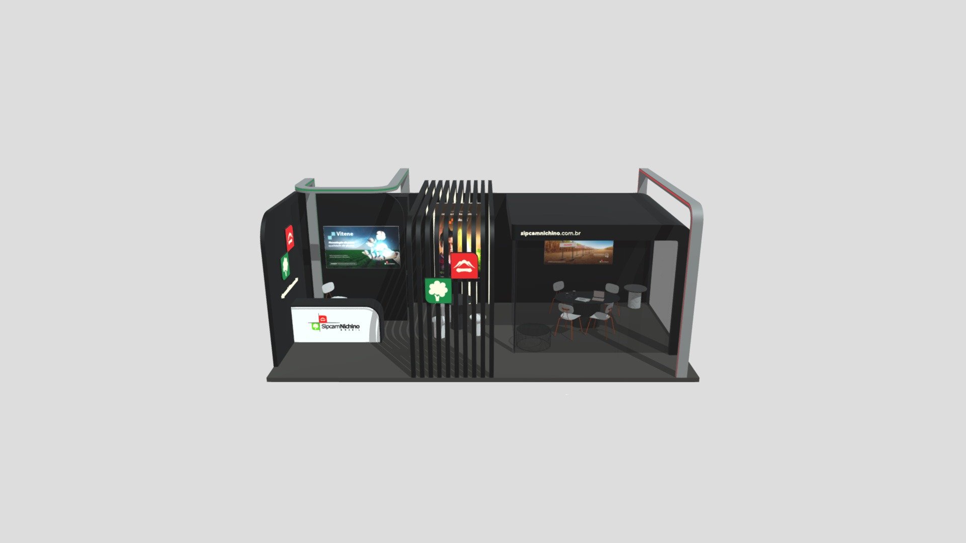 Stand SNB - 3D model by craaaj [c110605] - Sketchfab