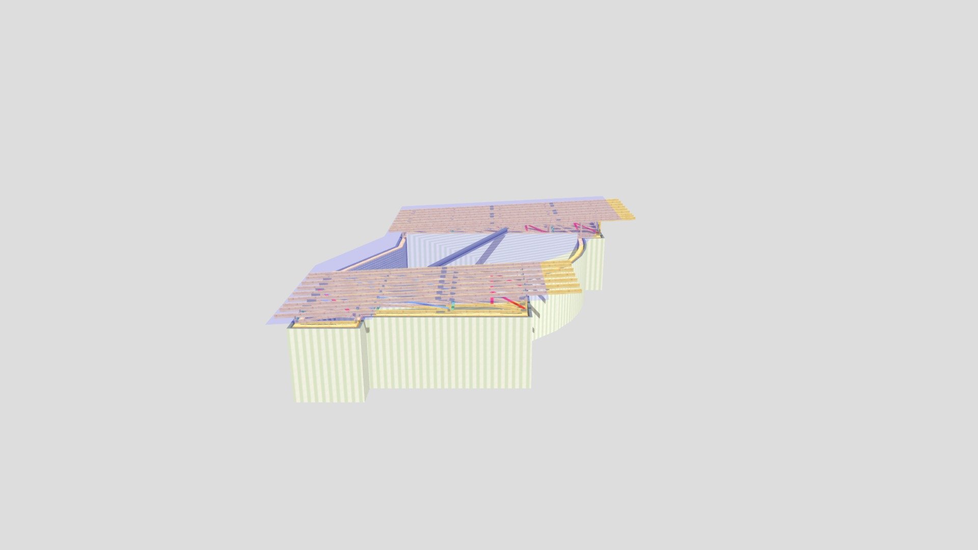 Colin Murphy Roof - Download Free 3D model by DeclanT [c11090f] - Sketchfab