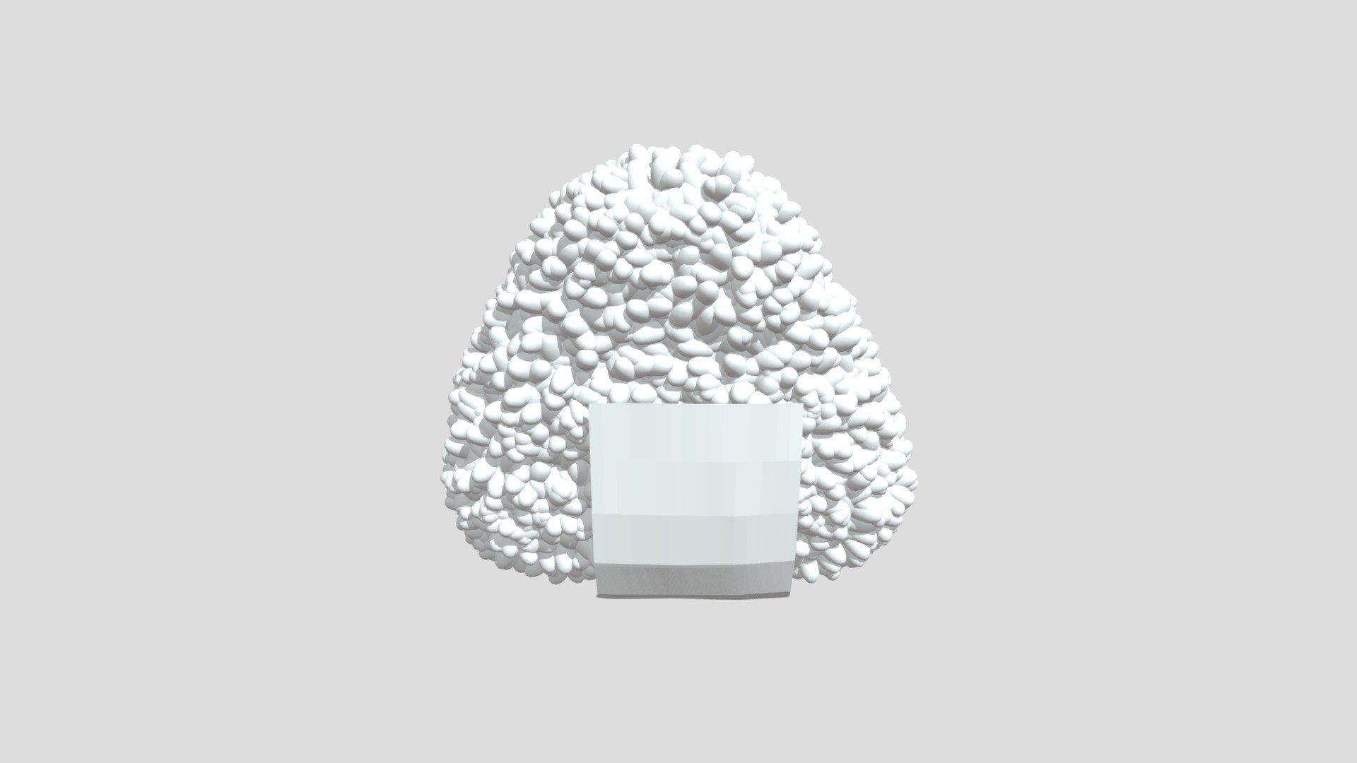 Onigiri - 3D model by m.c.keigo [c11214b] - Sketchfab