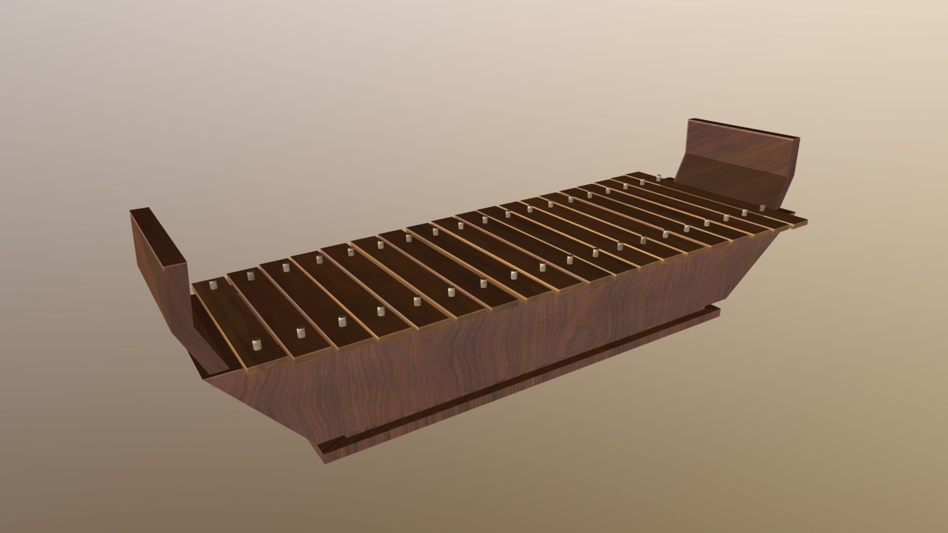 GAMBANG WITH TEXTURE - 3D model by ganjarministudio [c115889] - Sketchfab