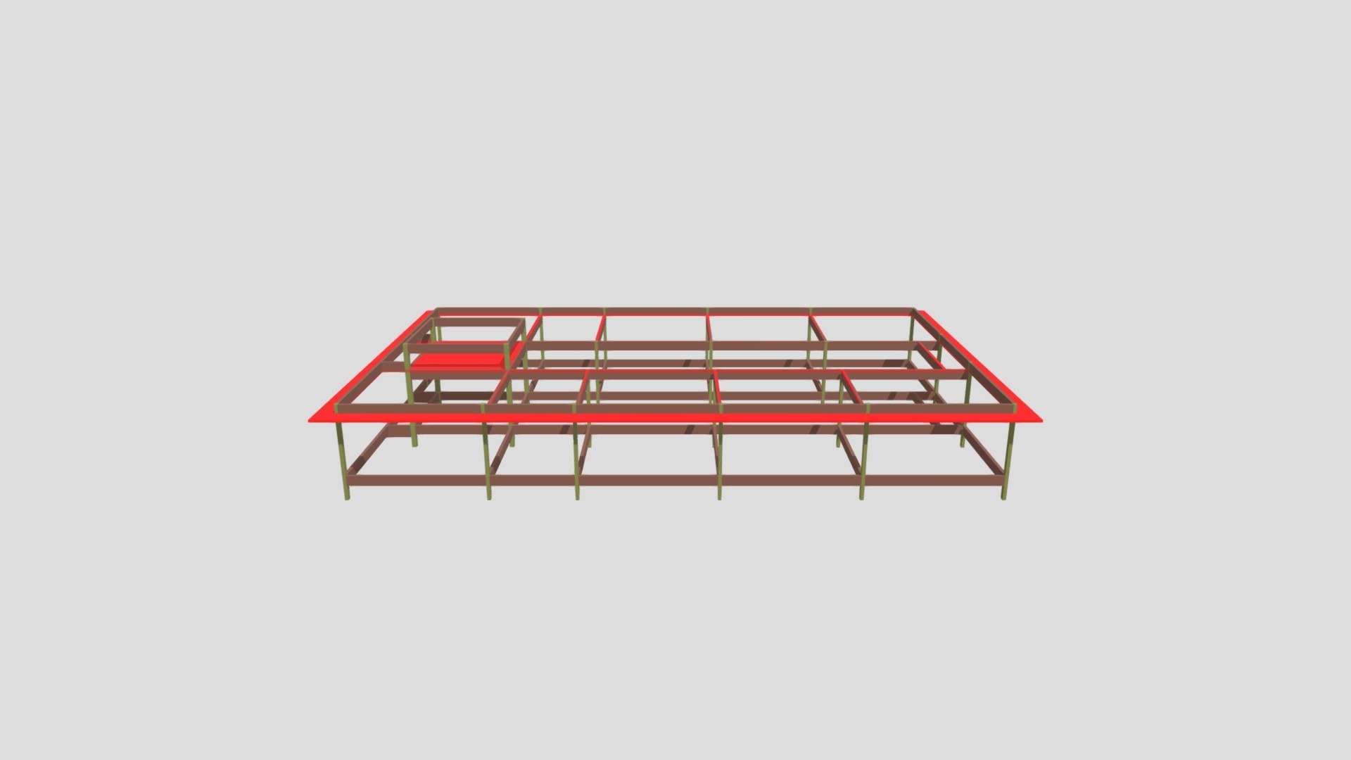 RK SM - 8 Salas - 3D model by smprojetosestruturais ...