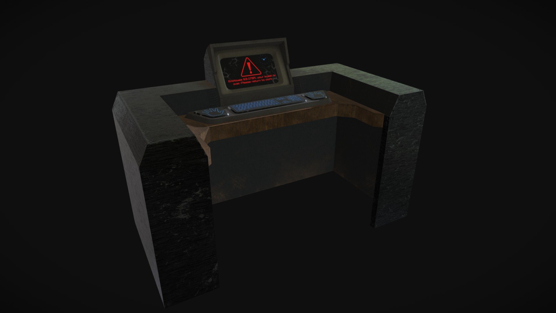 KesenComputer - Download Free 3D model by zbkesen [c1187a7] - Sketchfab