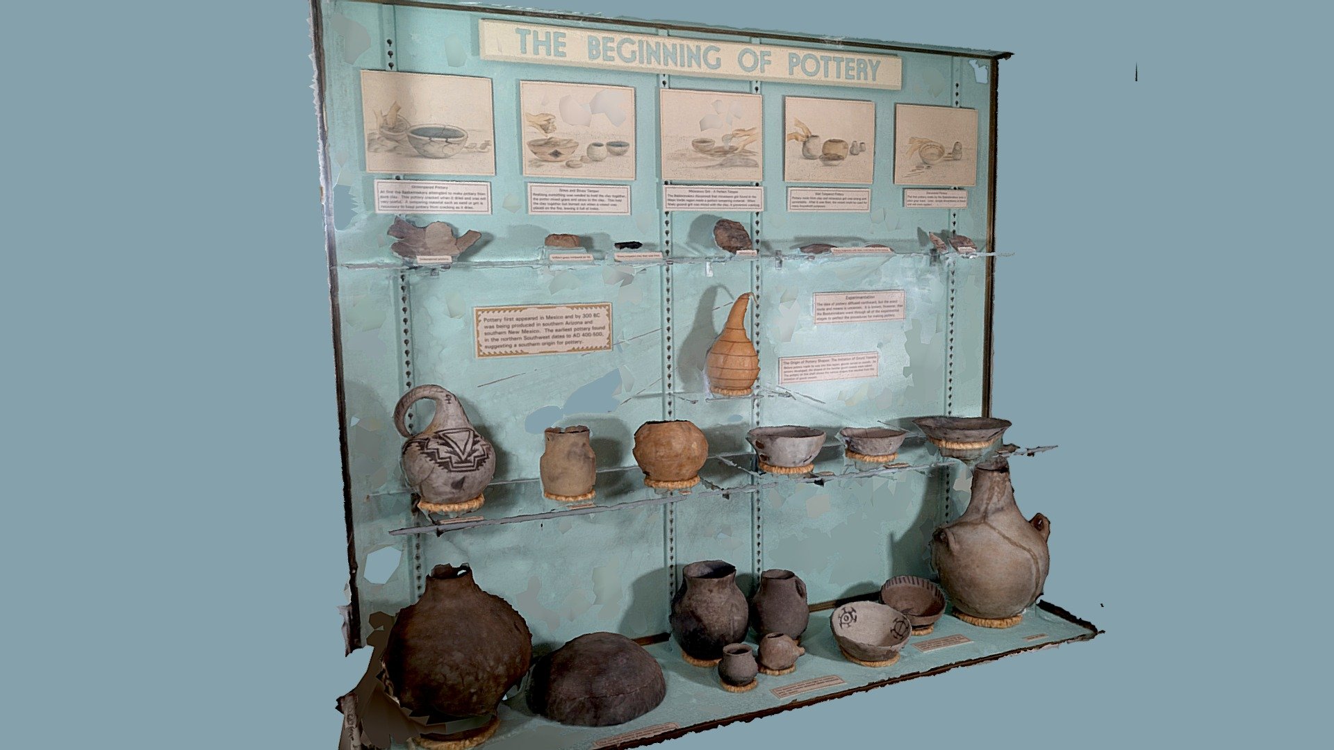 The Beginning of SW Pottery, Mesa Verde Colorado - Download Free 3D ...