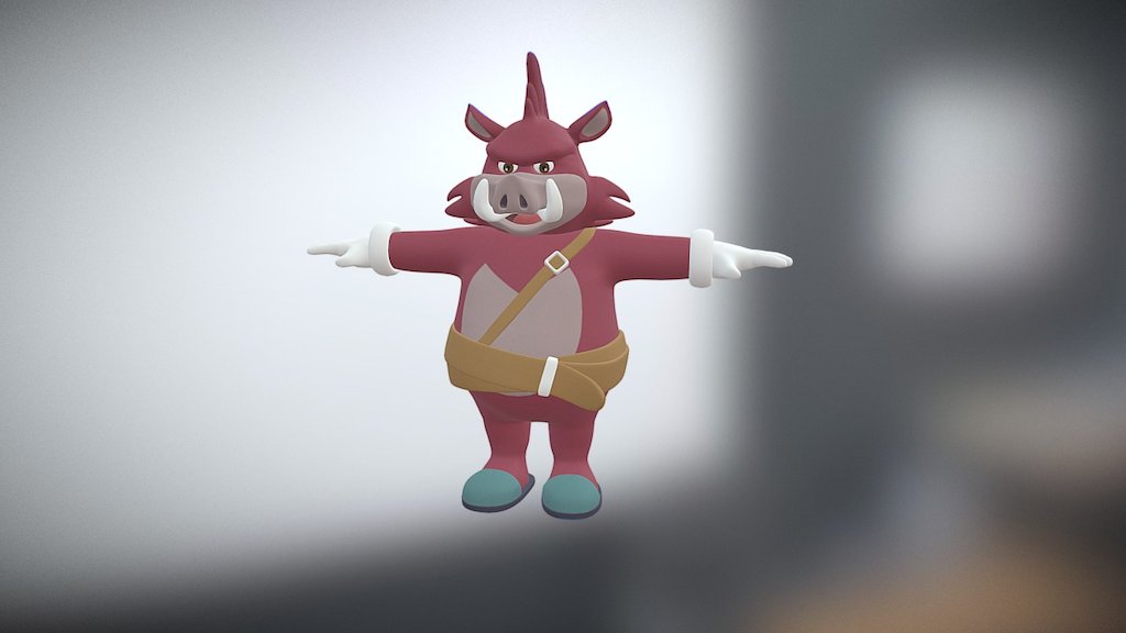 Warthog Male Fan Art - 3D model by lucidmoon [c11bcbf] - Sketchfab