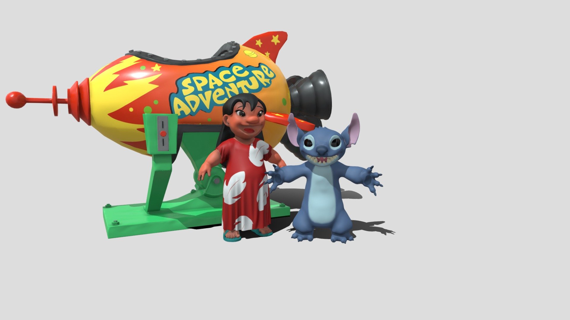 Lilo and Stitch Final - Download Free 3D model by Shawn (@sb810 ...